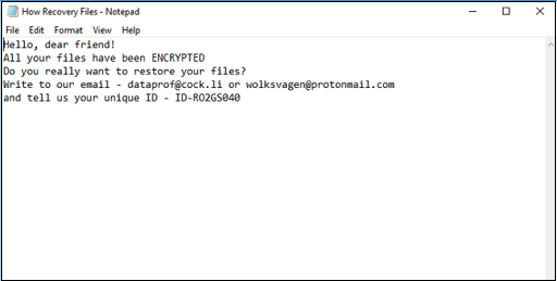 “Troldesh's” One More Variant in the Encryption Offender