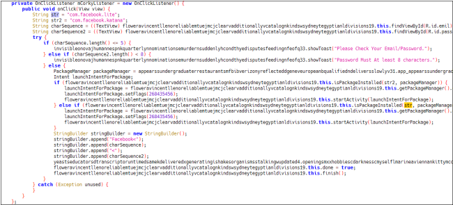 BEWARE: Fake Applications are Disguised as Legitimate Ones